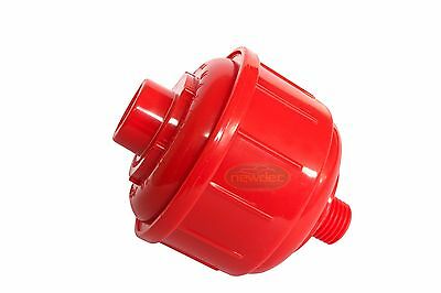 DISPOSABLE INLINE SPRAY GUN FILTER WATER TRAP 1/4" THREAD FAST POSTAGE ...
