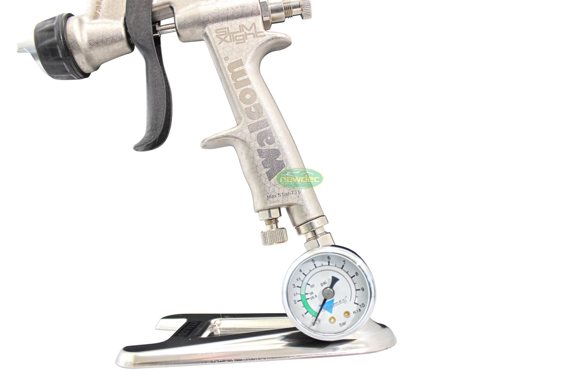 Walcom slim xlight spray gun 1.3mm HTE includes pot – Newdec