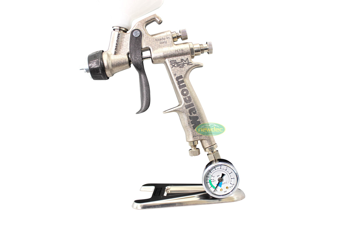 Walcom slim xlight spray gun 1.3mm HTE includes pot – Newdec