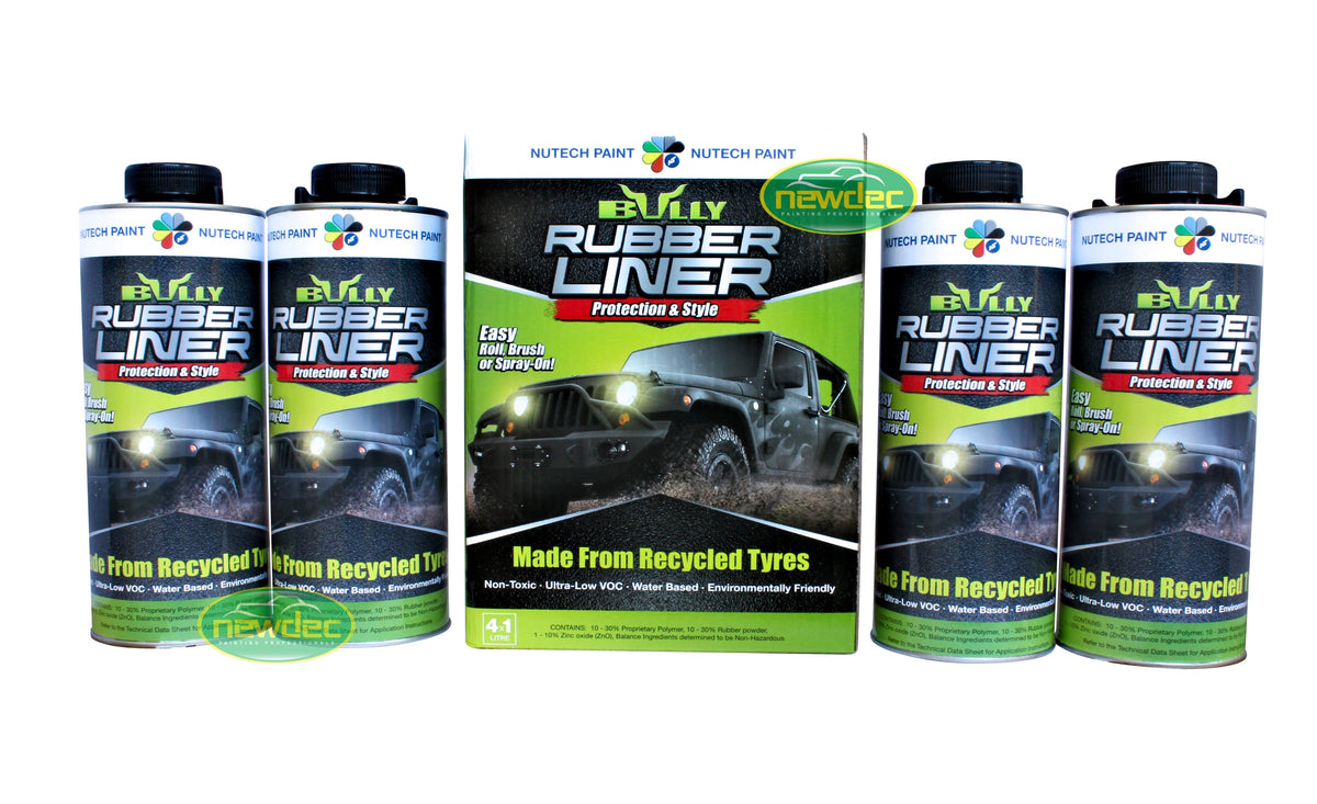 BULLY LINER ALL COLOURS 4L DURABLE PAINT UNDERBODY – Newdec