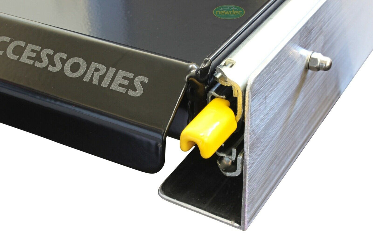 SLIDE BBQ STORAGE SLIDER HOLDS 125KG KINGS CARAVAN LOCKING RUNNERS HEA ...