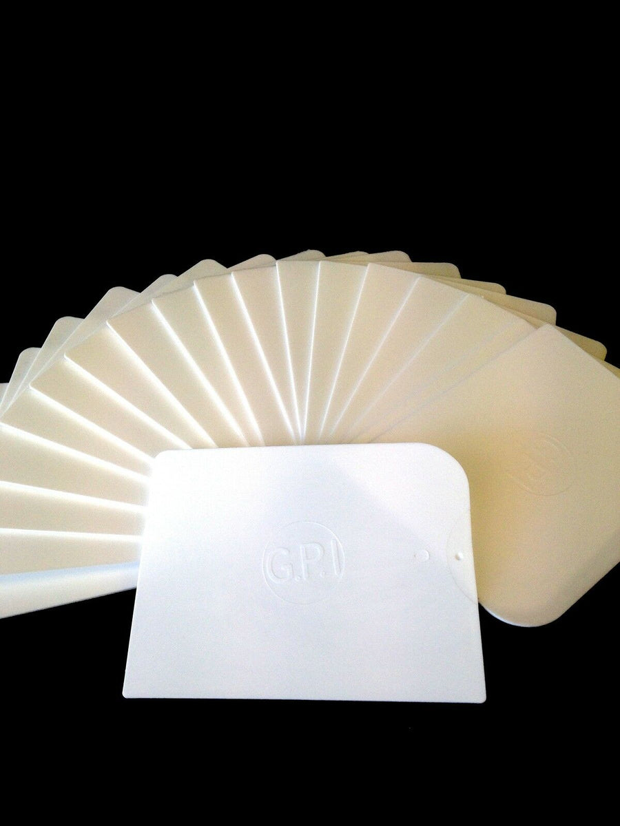 30 pcs BOG FILLER APPLICATORS PLASTIC BODY FILLER AUTO BLADES DIY – Newdec