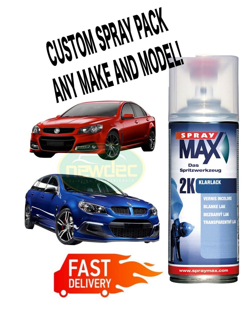 TELWATER WHITE MARINE 2k TOUCH UP PAINT SPRAY 400ml CAN ANY CAR CODE 2 ...